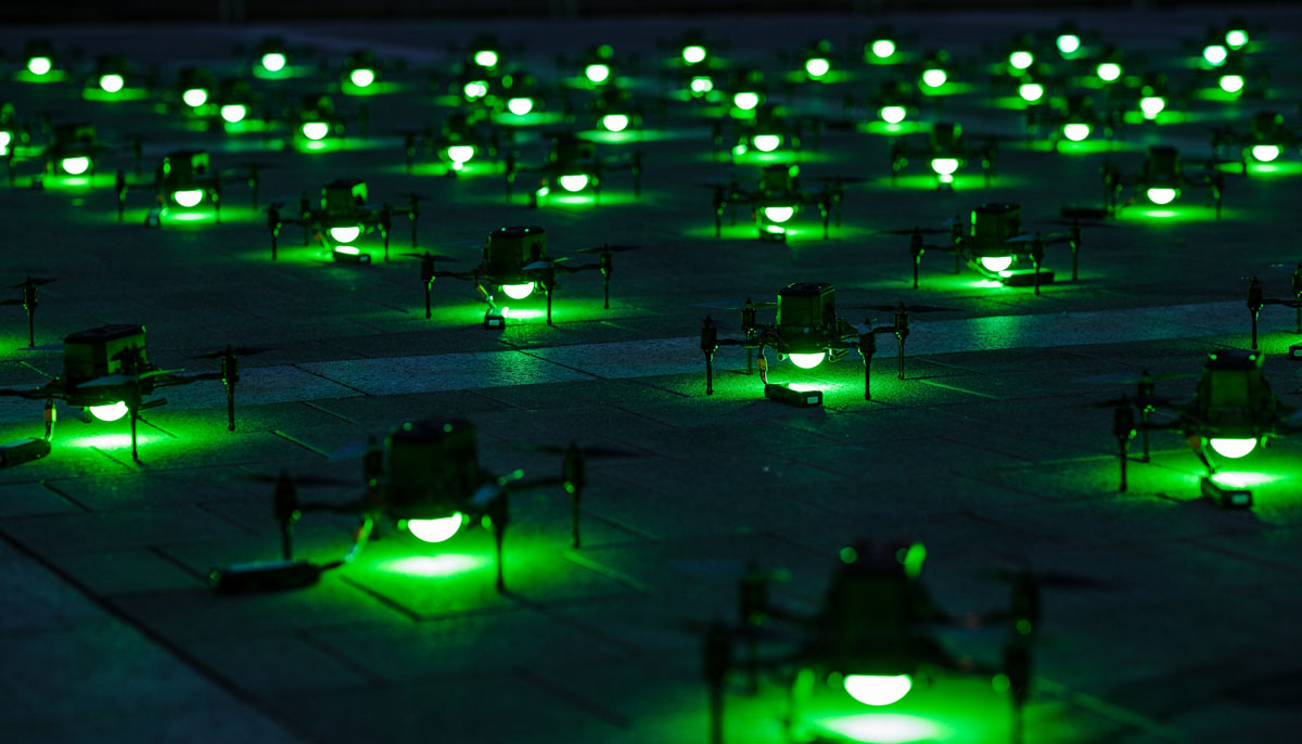 What Is a Drone Show? | Pelican Drones | Blog